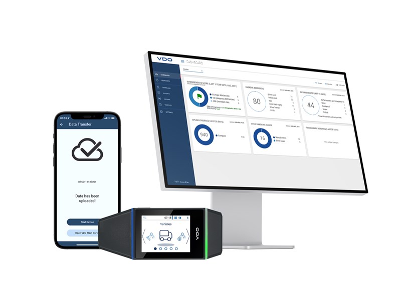 Mobiles Flottenmanagement per Smartphone - Dank der VDO Fleet App Mobiles Flottenmanagement per Smartphone - Dank der VDO Fleet App